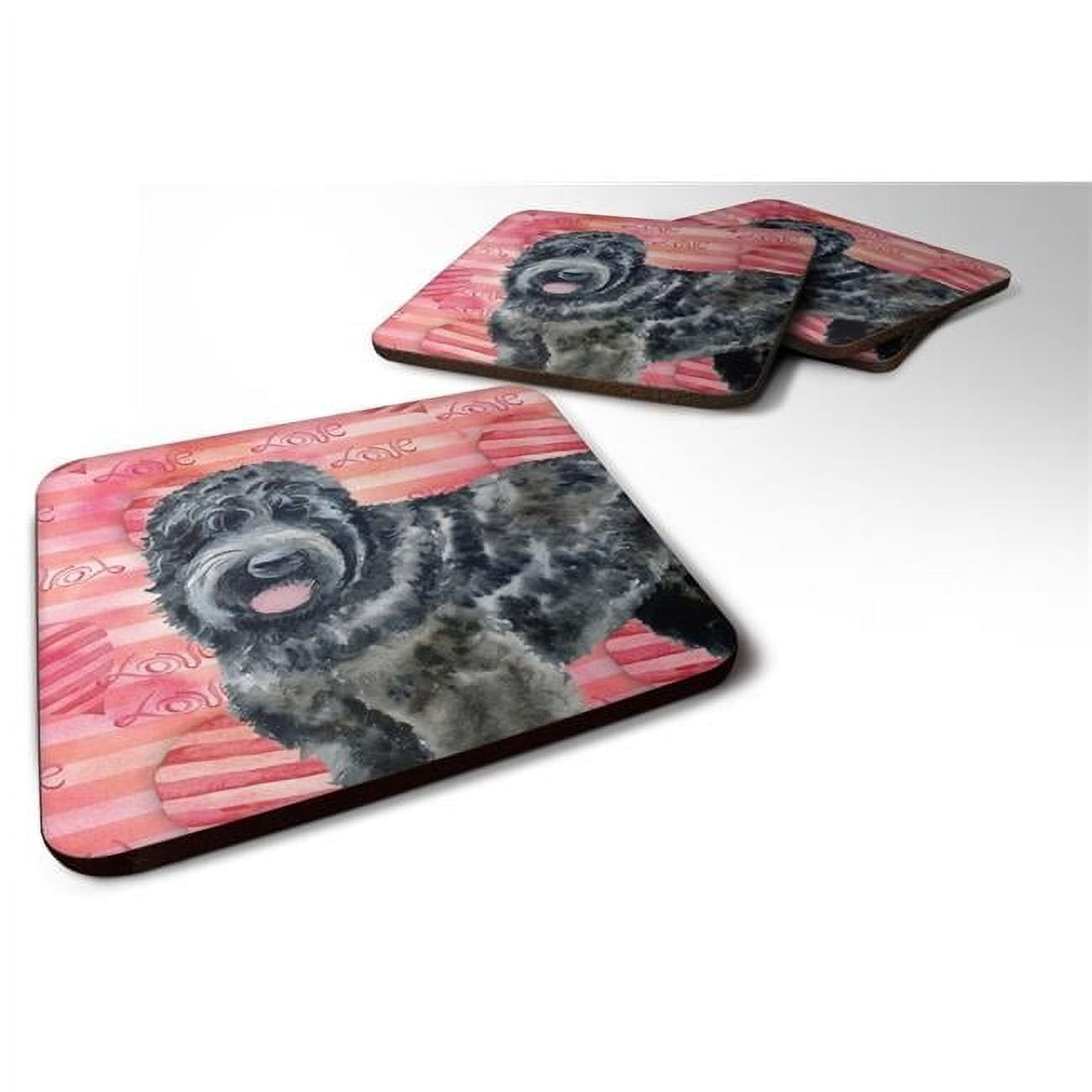 Black Russian Terrier Love Foam Coaster - Walmart.com