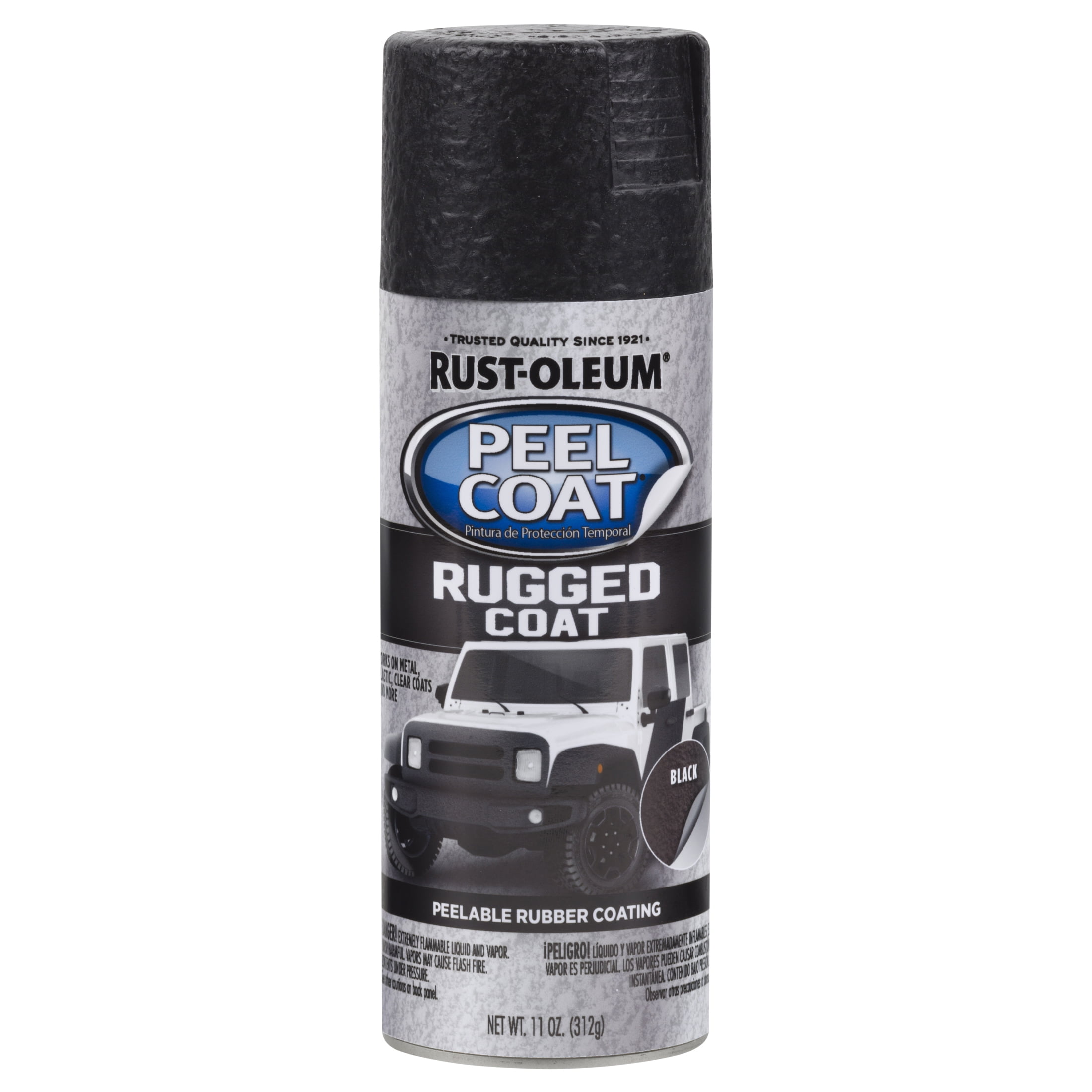 Free Shipping! Rust-Oleum Black Automotive Spray Paint 11oz, Peelable ...