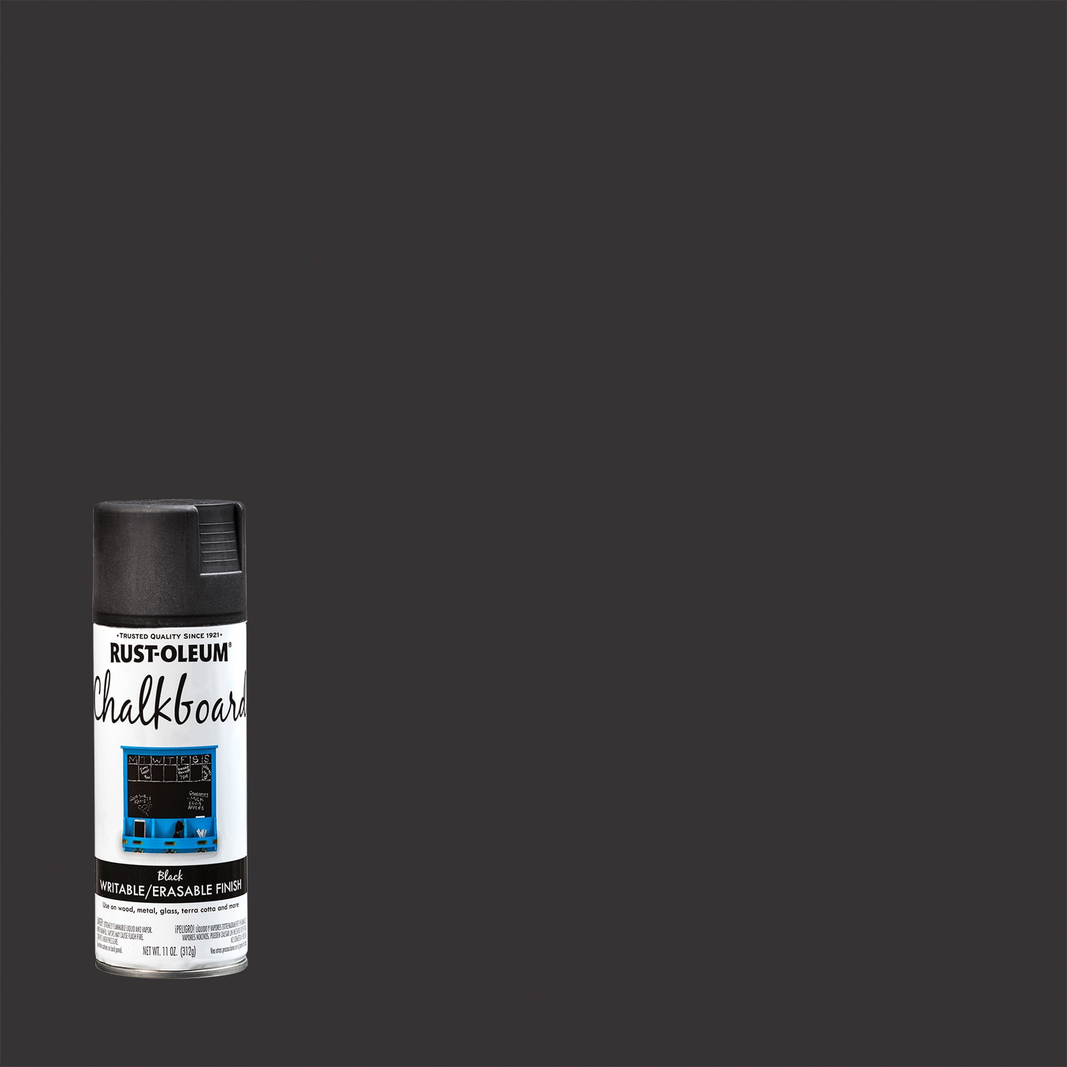 Black, Rust-Oleum Specialty Flat Chalkboard Spray, 11 oz - Walmart.com