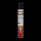 Rust-Oleum, Stops Rust Flat Turbo Enamel Spray Paint, 376298, 24 oz ...
