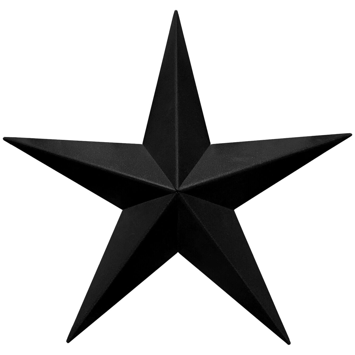 Black Rustic Dimensional Barn Star - 22" Country Farmhouse Home ...