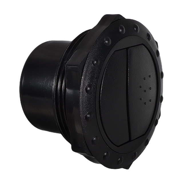 Black Rv Air Conditioning Vent Adjustable Roof Exhaust Vent Universal ...