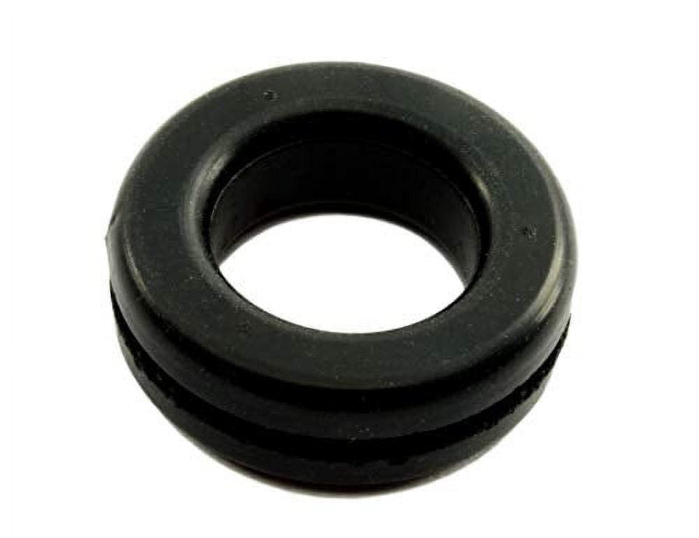 Black SBR Rubber Push-in Grommet - Inner Diameter 5/8", Outer Diameter ...