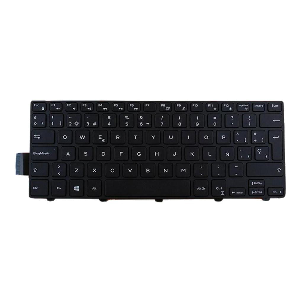 Black SP Spanish Computer Keyboard QWERTY For 14-3000 7447 Series ...