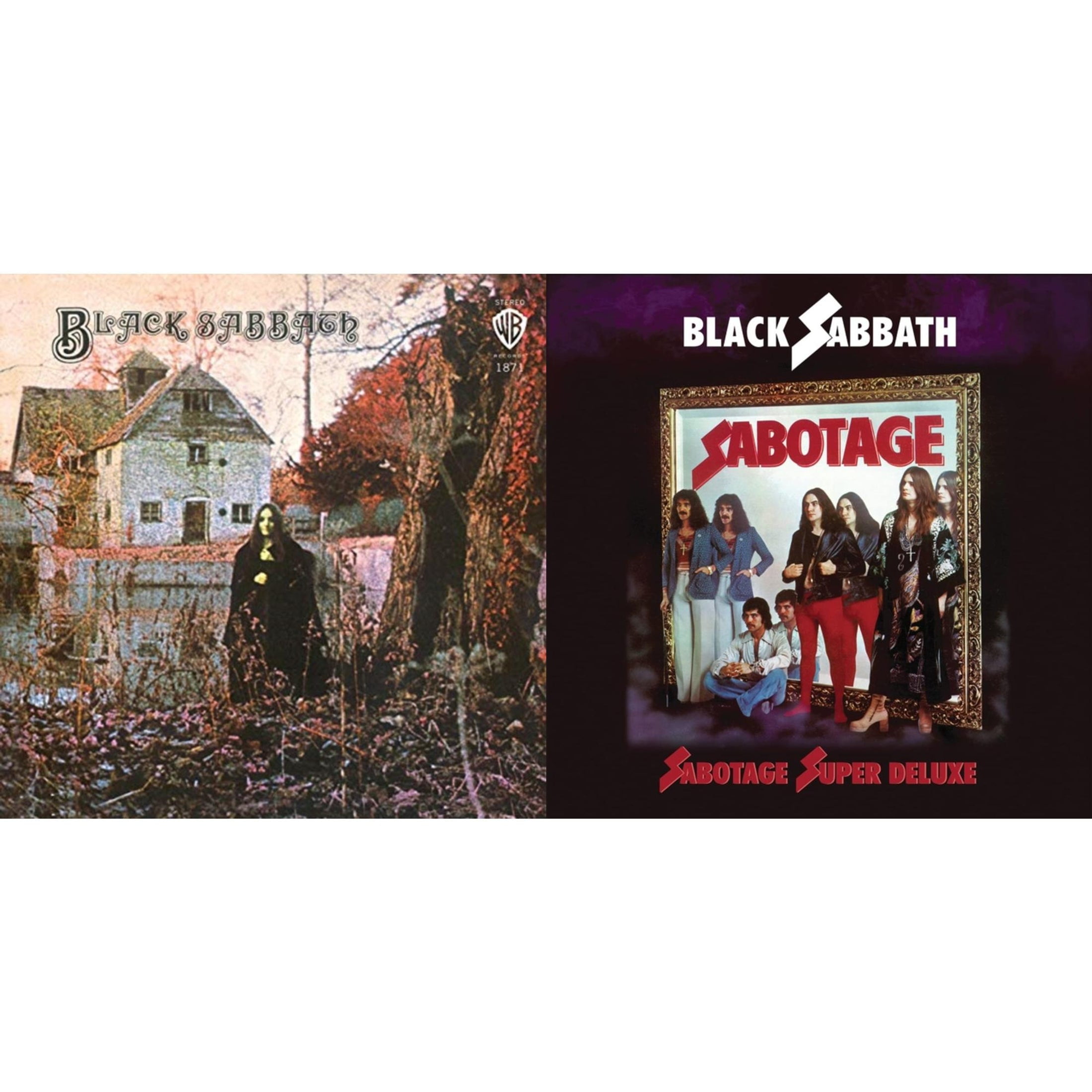 Black Sabbath (180G) & Sabotage (Super Deluxe Edition/4LP/7Inch ...