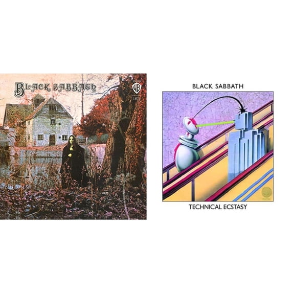 Black Sabbath (180G) & Technical Ecstasy [LP Vinyl Bundle] - Walmart.com