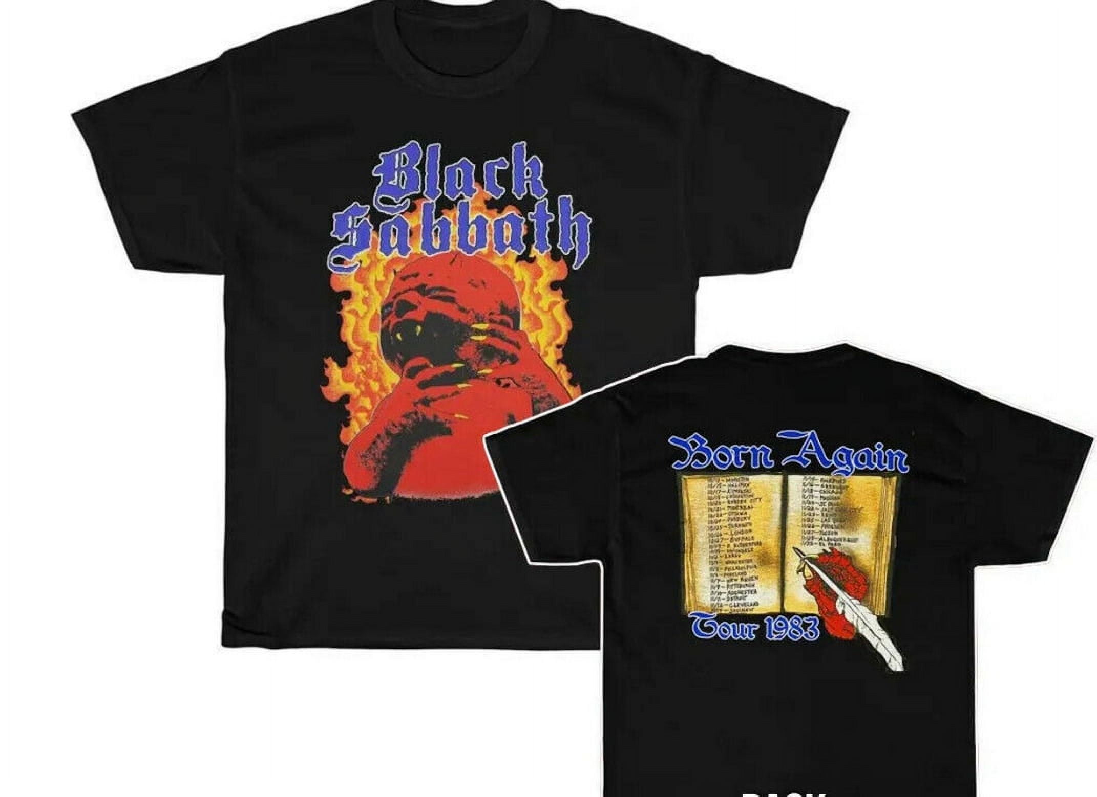 Black Sabbath 1983 Tour Born Again T-Shirt - Walmart.com
