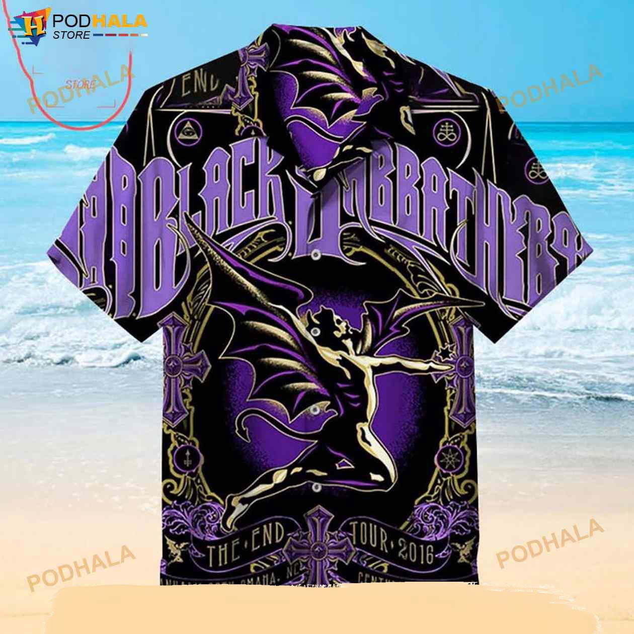 Black Sabbath 2016 The End World Tour 3D Funny Hawaiian Shirt - Walmart.com