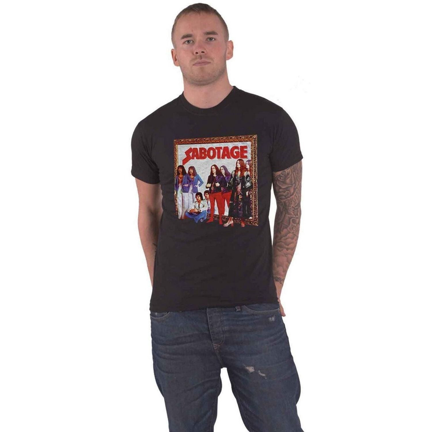 Black Sabbath Adult Sabotage T-Shirt - Walmart.com