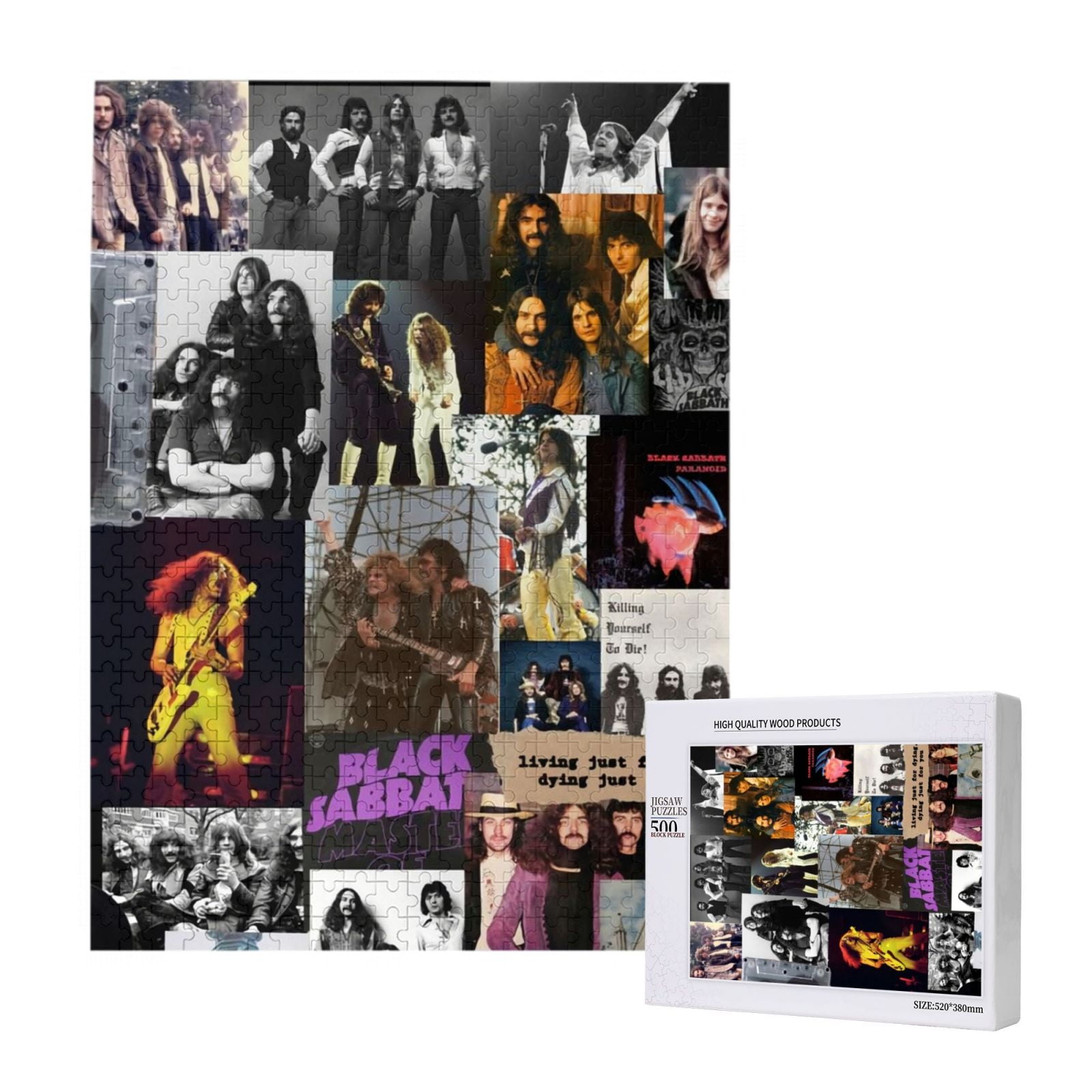 Black Sabbath Anime Puzzles Boys Girls Teens 300/500/1000 Piece Wooden ...