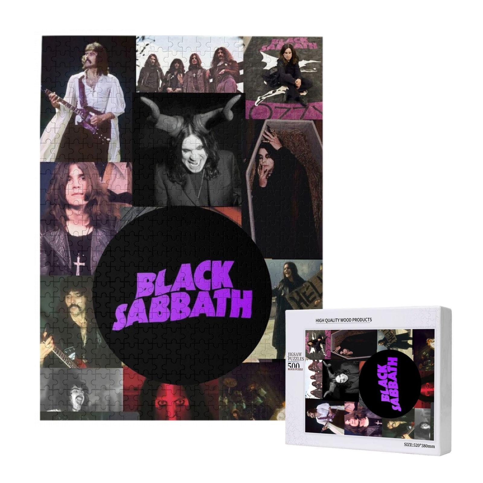 Black Sabbath Anime Puzzles Boys Girls Teens 300/500/1000 Piece Wooden ...