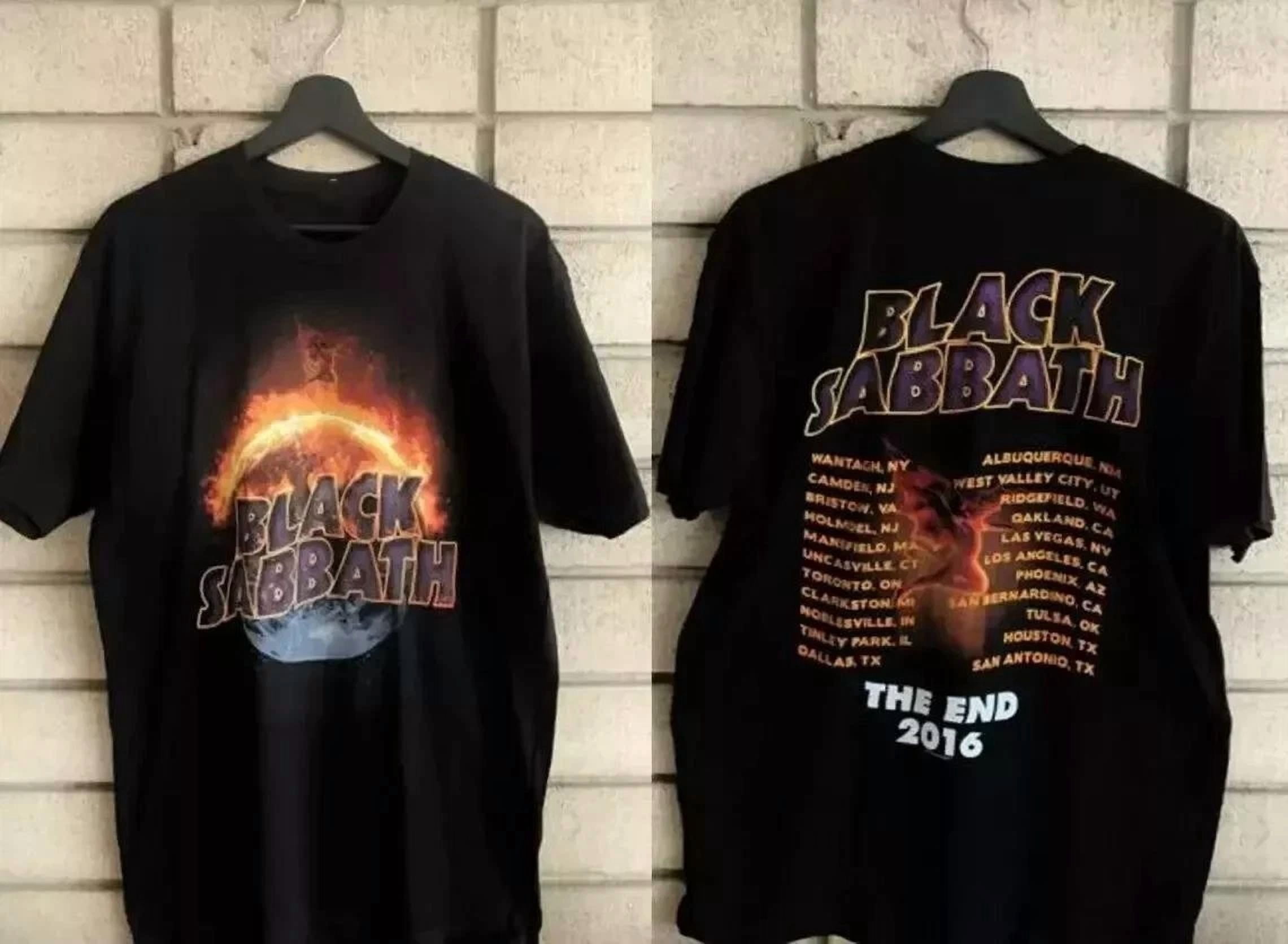 Black Sabbath Earth 2016 The End Tour Full Size T-Shirt - Walmart.com