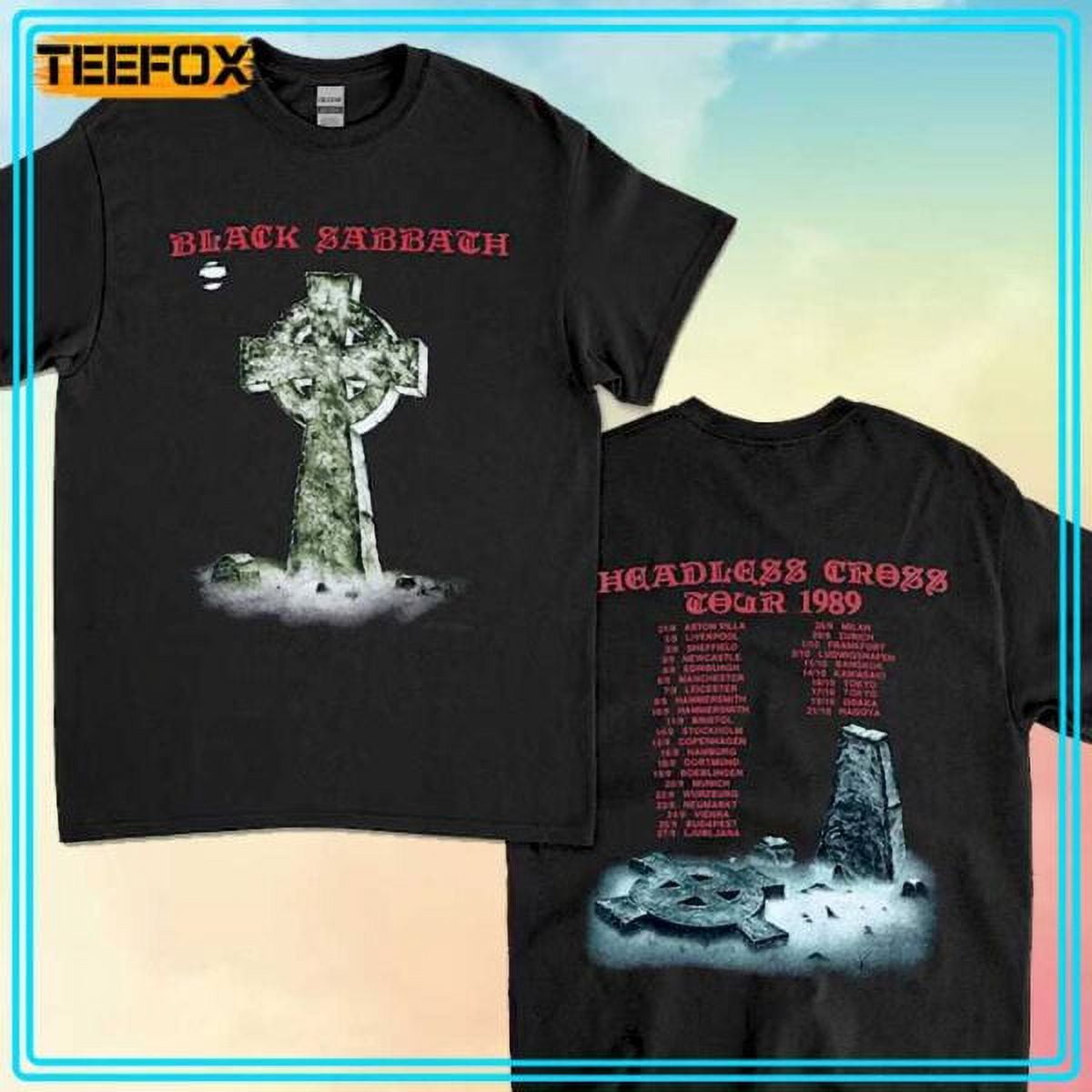 Black Sabbath Headless Cross TOur 1989 T-Shirt - Walmart.com