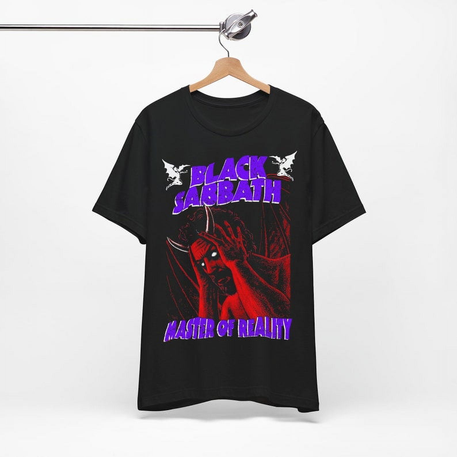Black Sabbath Master of Reality T-Shirt Band Shirt Devil Merch Unisex ...