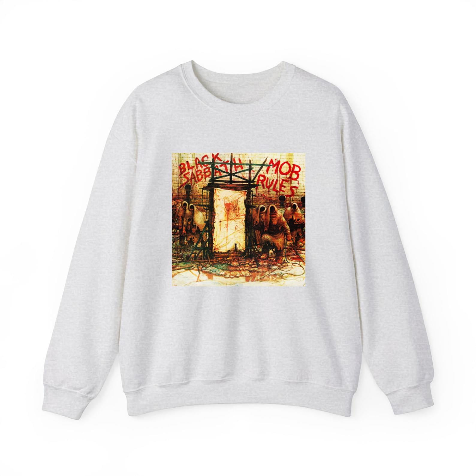 Black Sabbath Mob Rules 1981 Men'S Black Shirt Size S-5Xl, Hot Trend ...