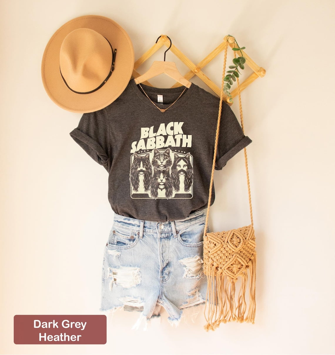 Black Sabbath Shirt, 70s Clothes Ozzy Osbourne Black Sabbath T Shirt ...