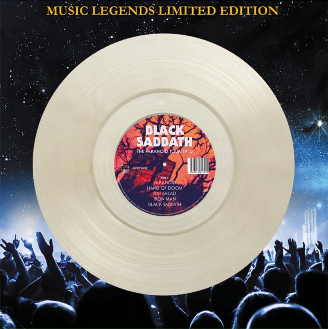Black Sabbath The Paranoid Tour 1970 (Clear Vinyl) [Import] Vinyl ...