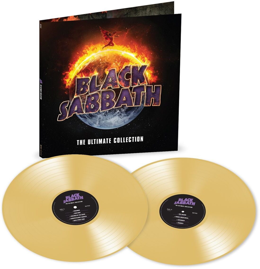 Black Sabbath - Ultimate Collection - Gold Colored Vinyl - Music ...
