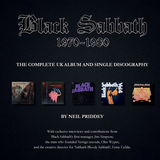 Black Sabbath: UK Vinyl Discography 1970-1980 (Paperback) - Walmart.com