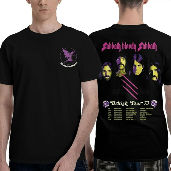 Black Sabbaths Back To The Beginning Rock Band 2025 T-Shirt Unisex ...