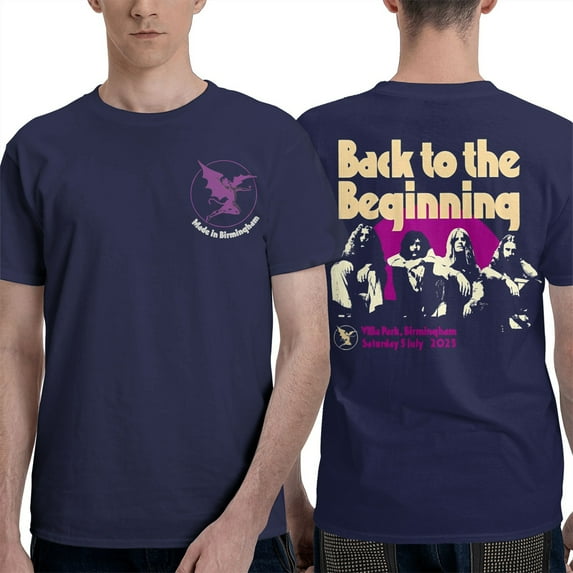 Black Sabbaths Back To The Beginning Rock Band 2025 T-Shirt Unisex ...