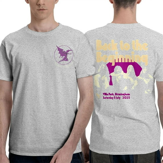 Black Sabbaths Back To The Beginning Rock Band 2025 T-Shirt Unisex ...