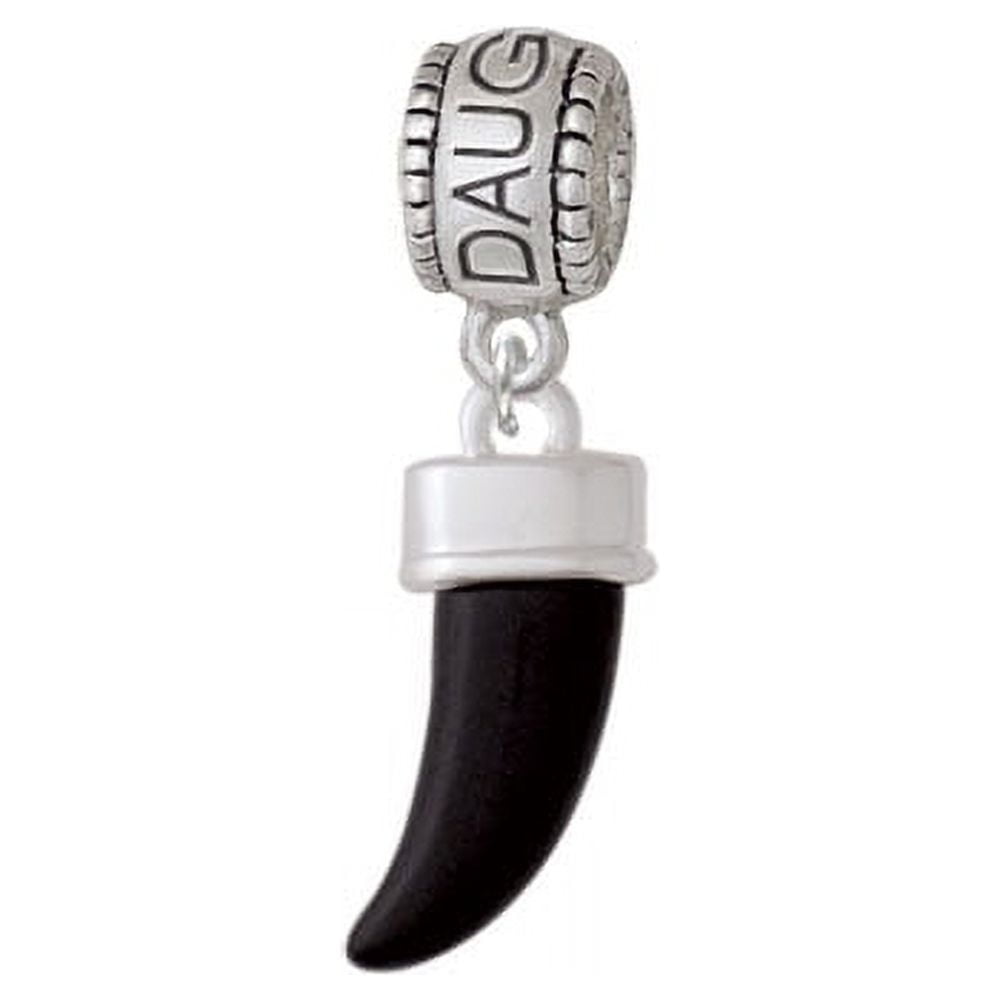 Black Sabre Tooth - Daughter Charm Bead - Walmart.com