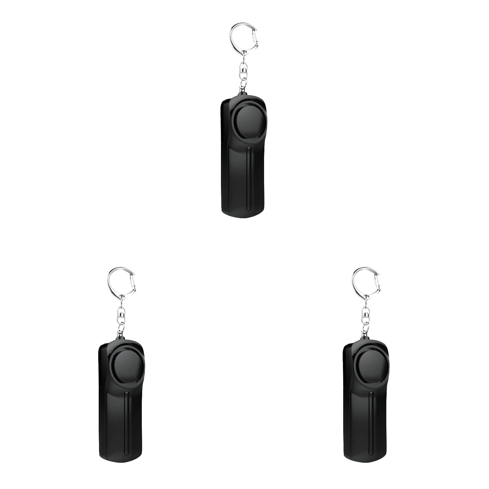 Black Safesound Personal Alarm Keychain Mini Key Chain With LED Light ...