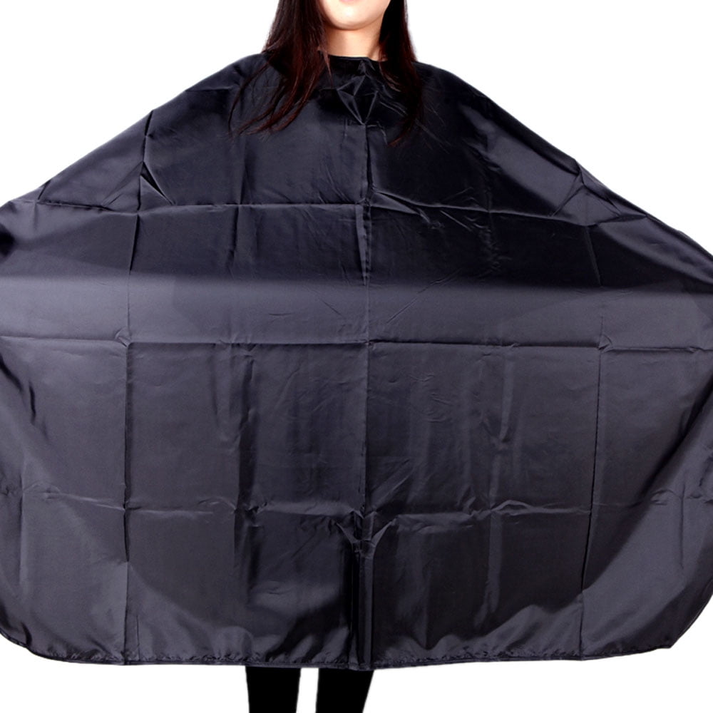 Black Salon Hairdressing Waterproof Haircutting Gown Hairdresser Hair ...