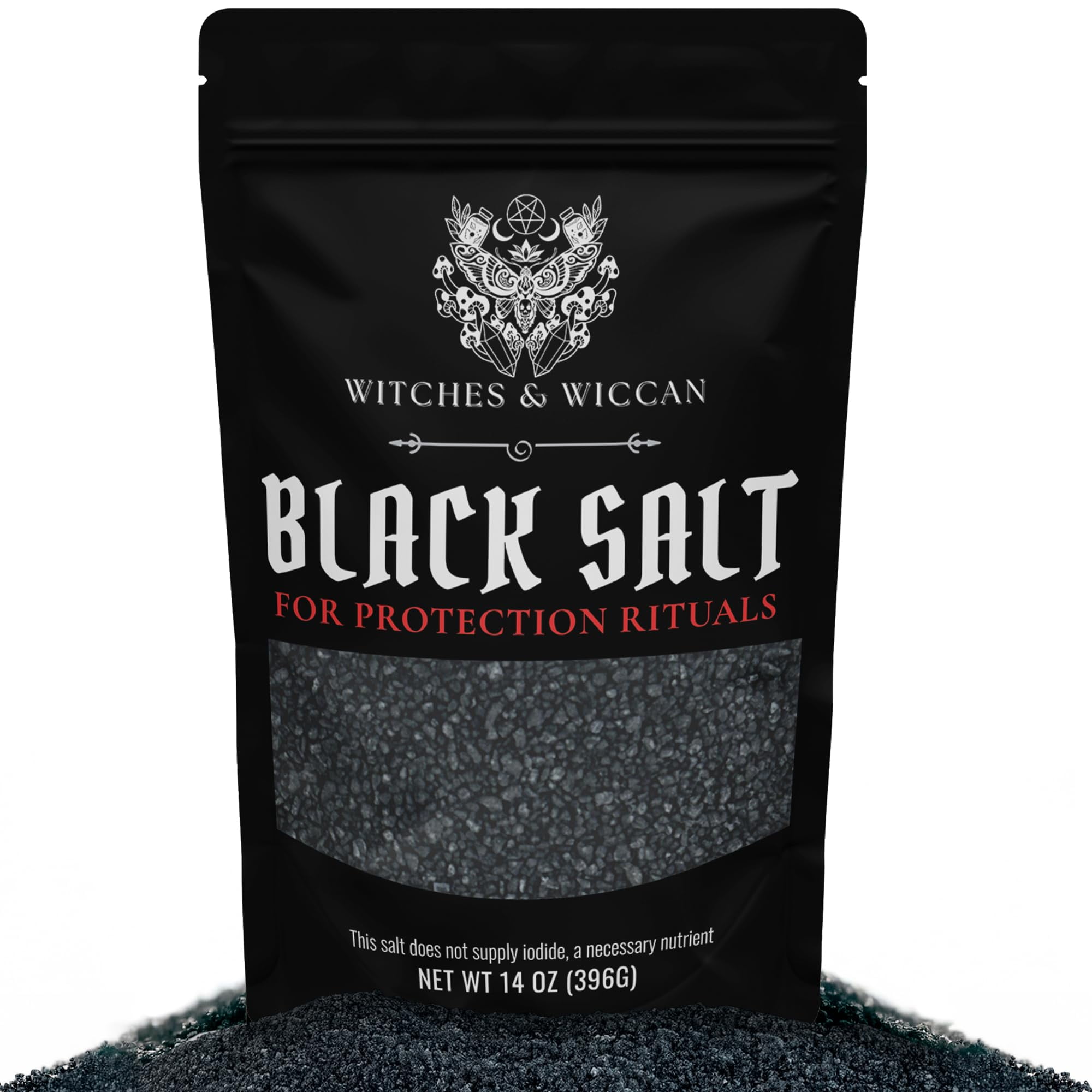 Black Salt for Protection ESF27 Rituals & Wiccan Spells, Handcrafted ...