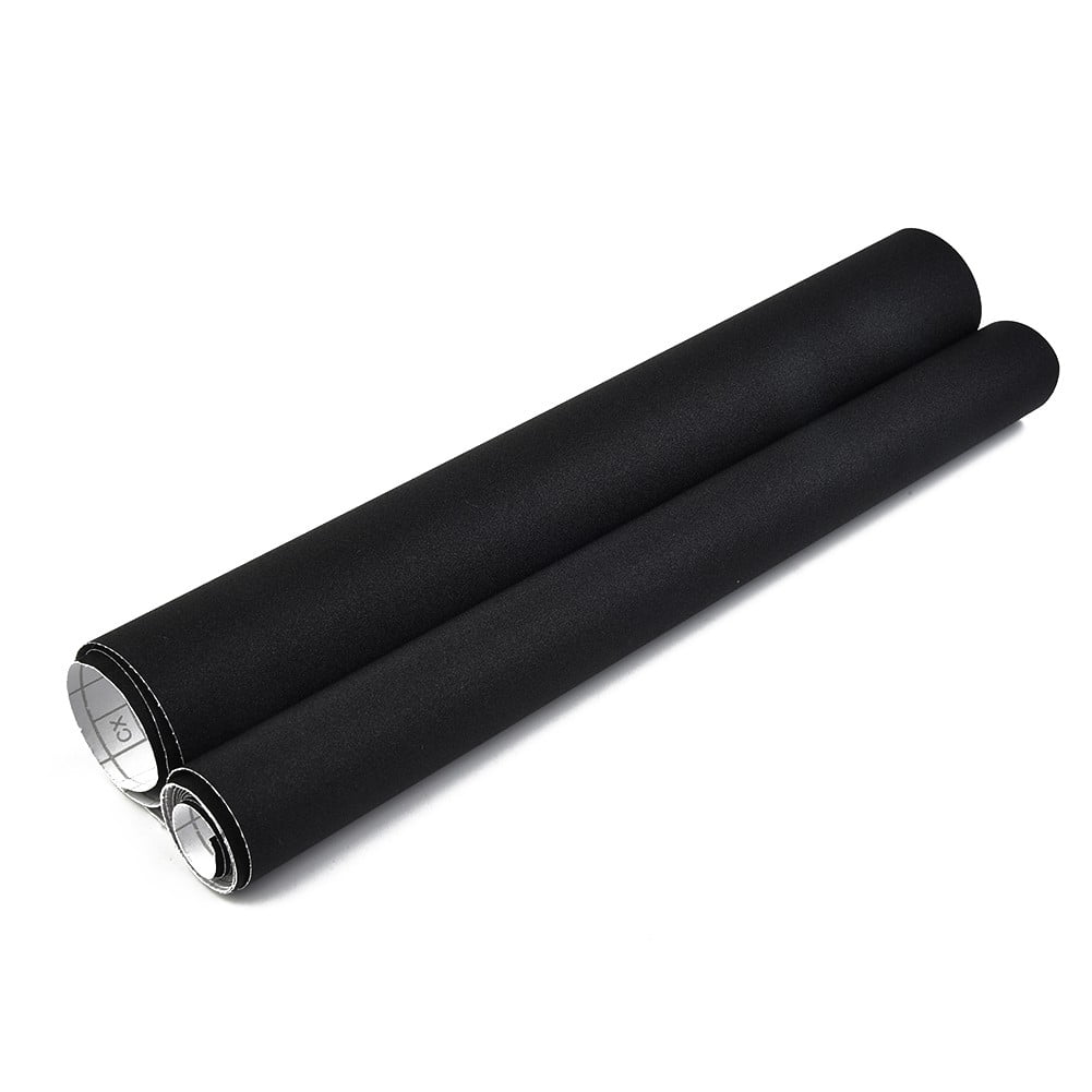 Black Sandy Glitter Vinyl Car Wrap Film Car Sticker Diy Styling ...