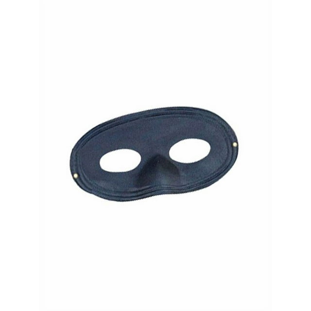 Black Satin Domino Mask - Walmart.com