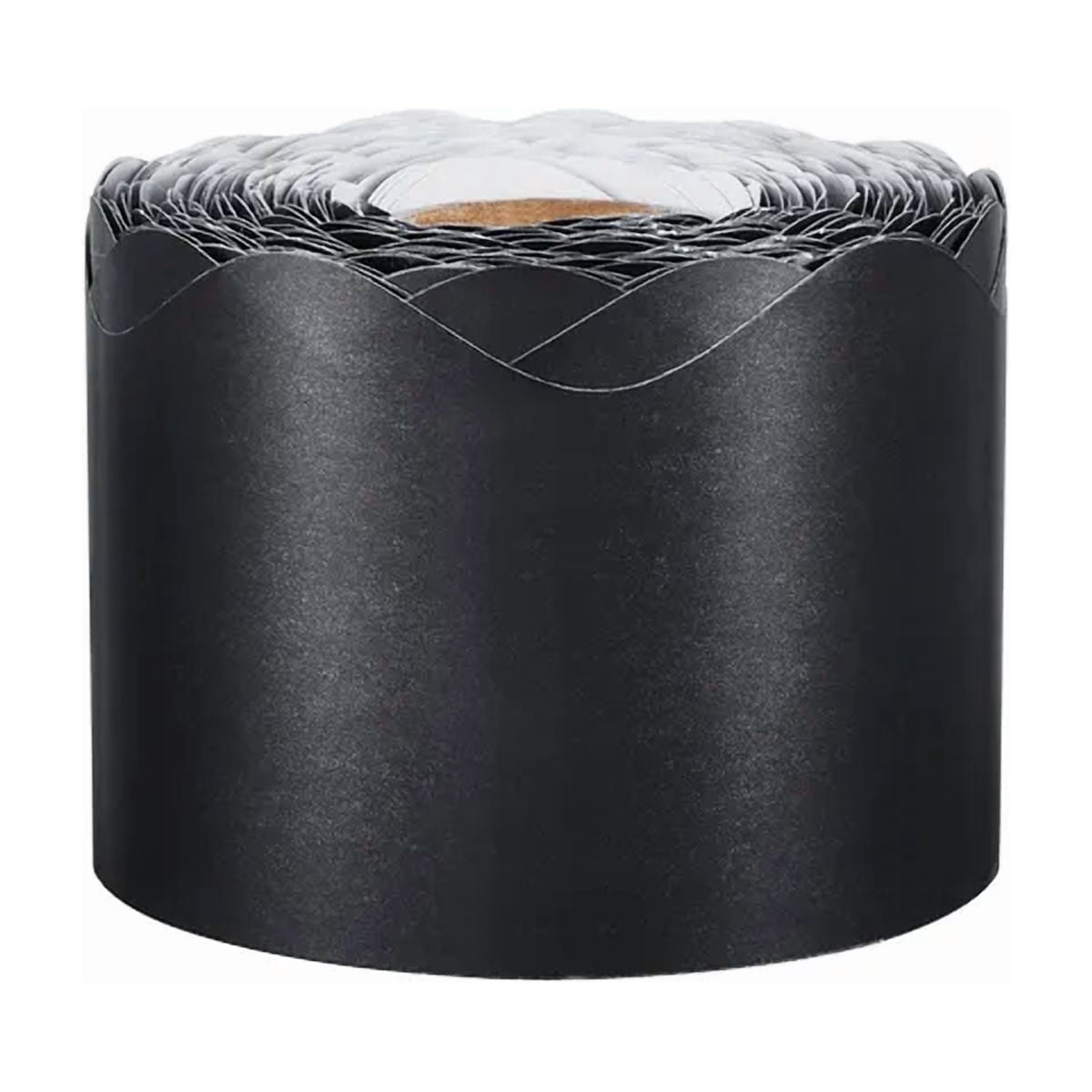 Black Scalloped Bulletin Board Border 65.6 Feet Rolled Trim Wavy Line ...