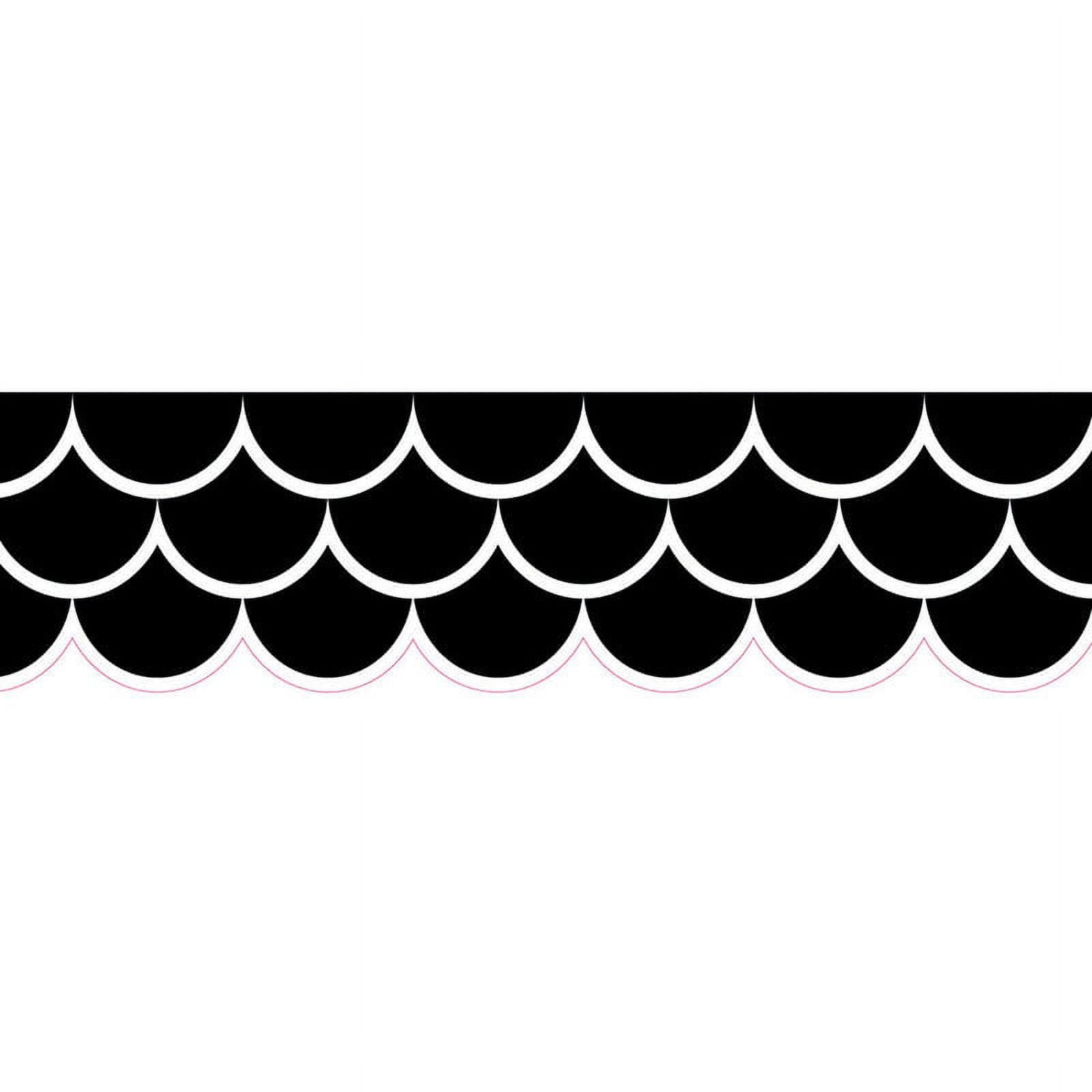 Black Scallops EZ Border, 48 Feet | Bundle of 10 Packs - Walmart.com