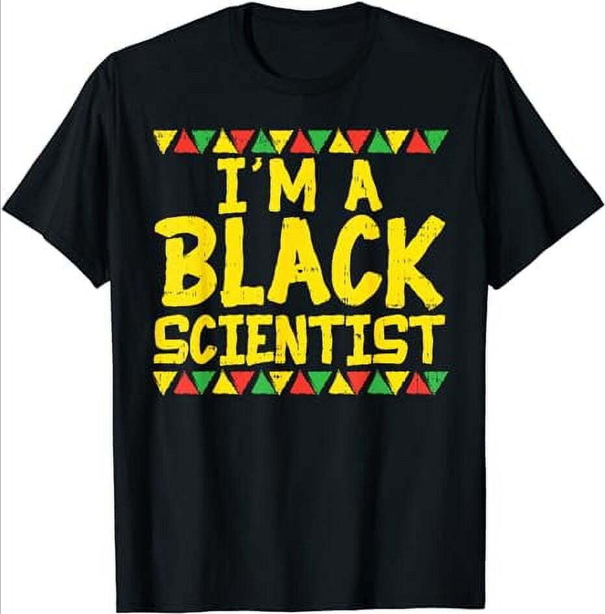 Black Scientist Chemist Physics Pride T-Shirt - Walmart.com