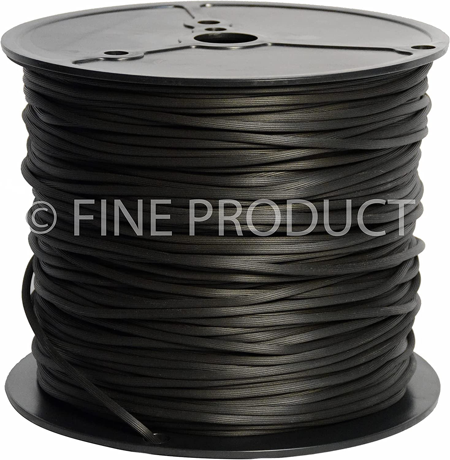 Black Screen Retainer Spline, Serrated, Bulk 15 Lb Roll (0.125 ...