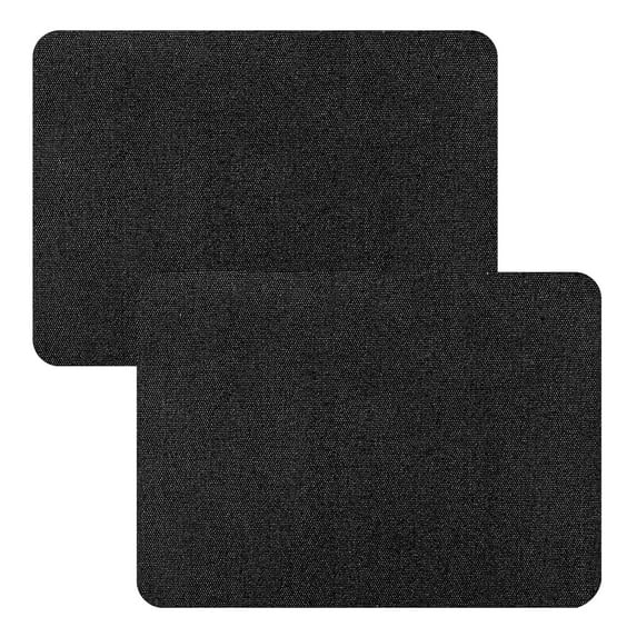Black Self-Adhesive Repair Patch, 11 x 8 Inch Canvas Fabric Patch for ...