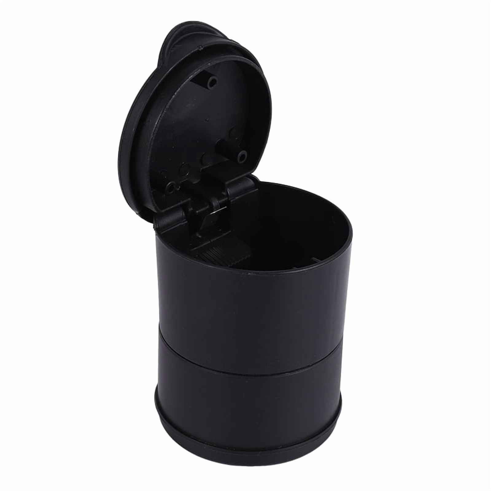 Black Self Extinguishing Ashtray Portable Travel Home Car Auto Holder ...
