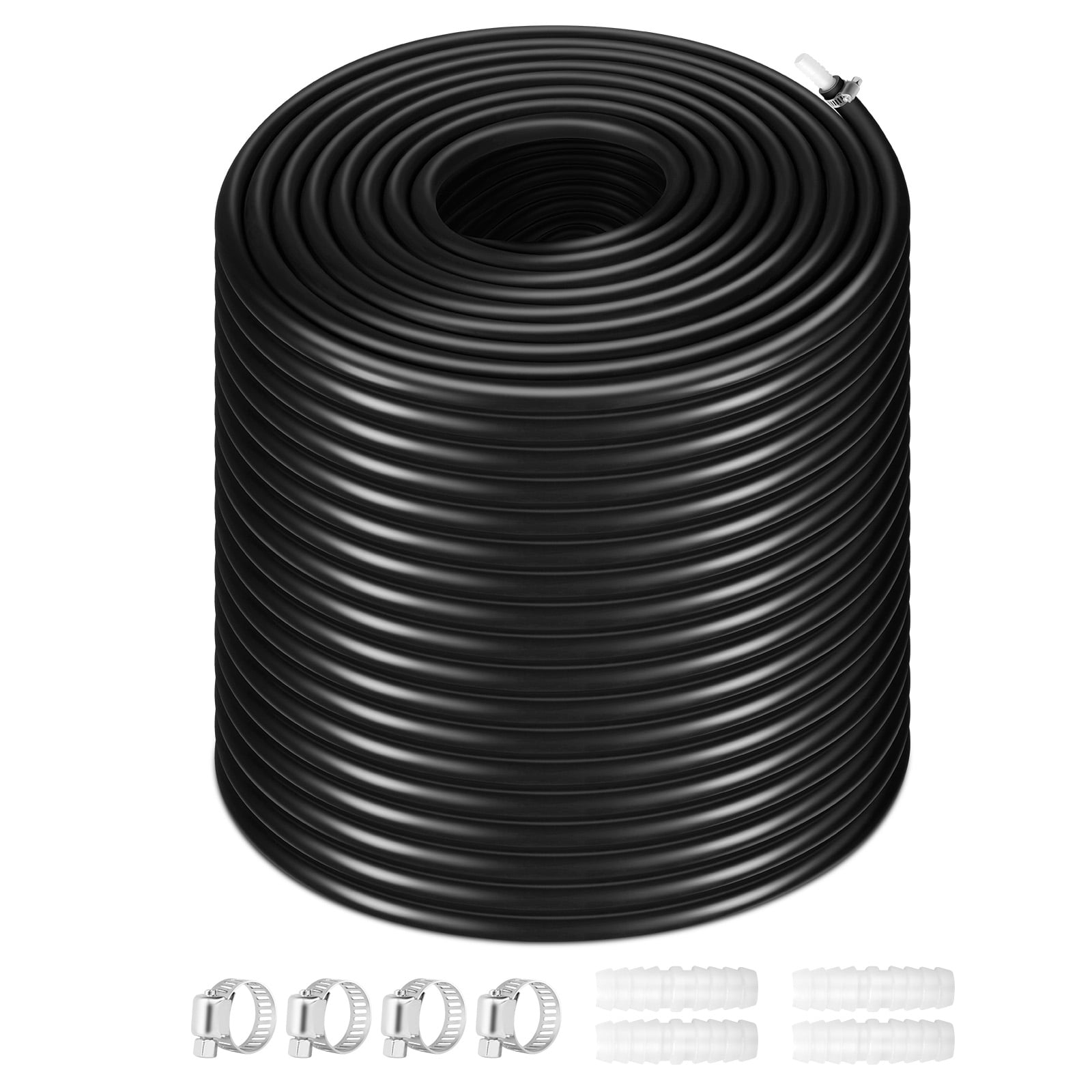 Black Self - Sinking Hose 100M Ideal for Apartment Fountain, Balcony ...