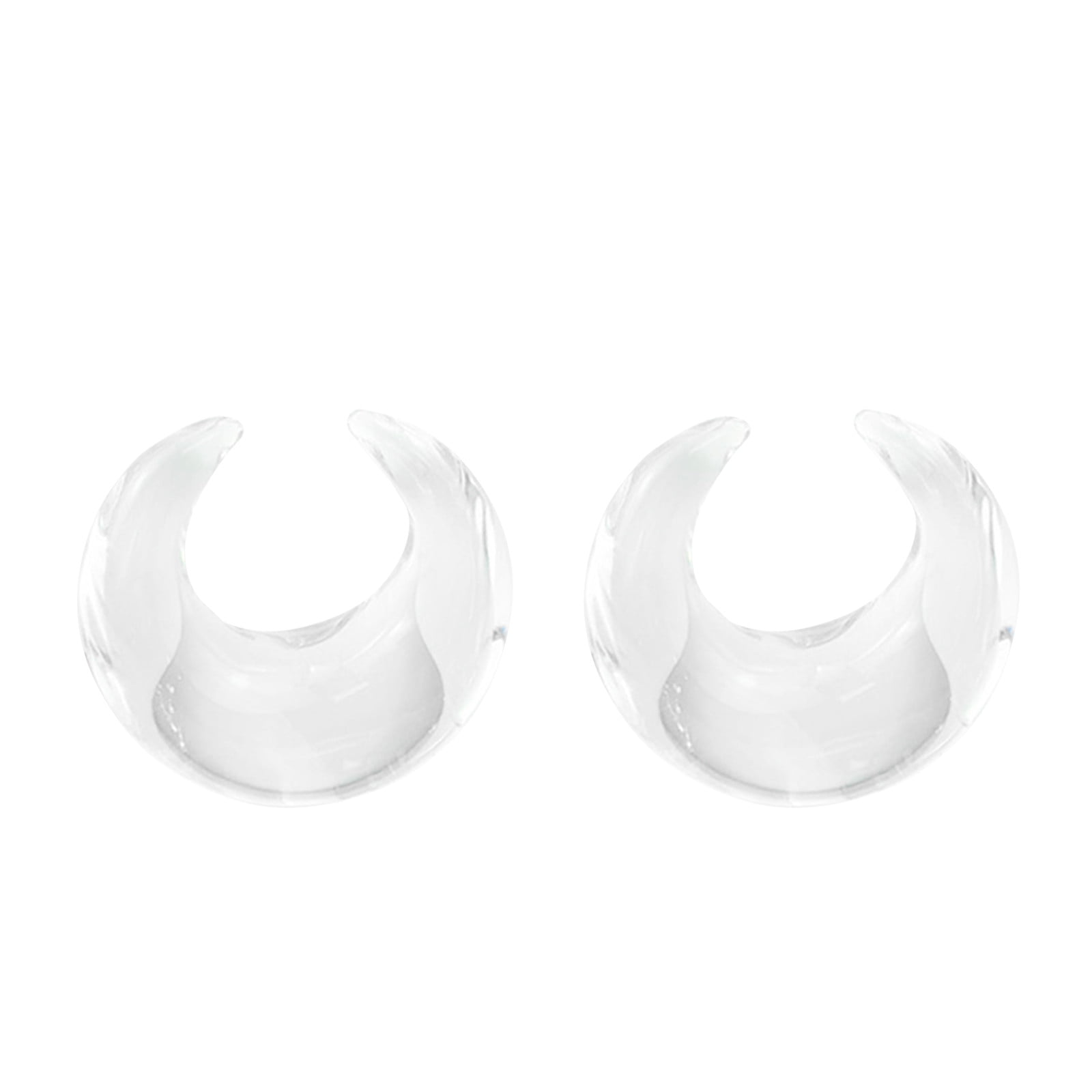 Black Septum Pincher Ring Stretching Ear Plugs Tapers Gauges Gauge ...