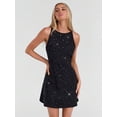 Black Sequin Bodycon Mini Dress For Night Out Club Cocktail Party ...