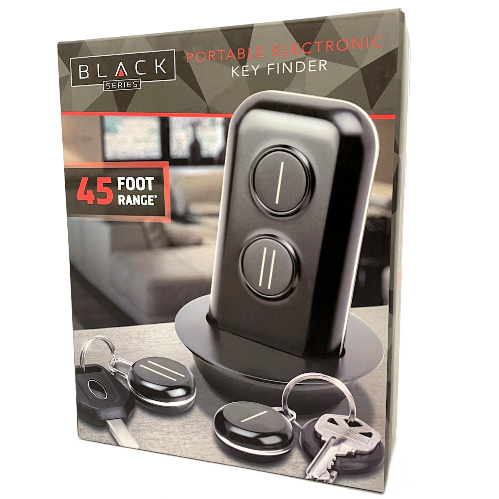 Black Series Portable Electronic Key Finder 45 Foot Range - Walmart.com