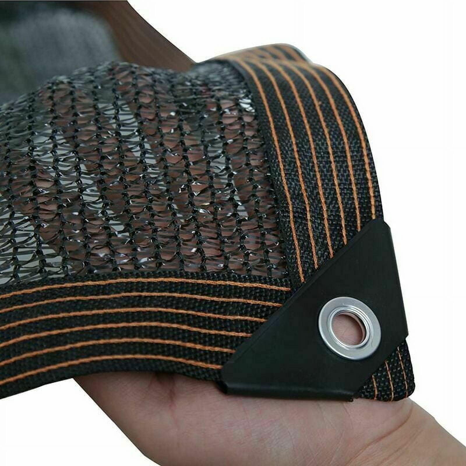 Black Shade Cloth, Thick Polyethylene Durable Mesh Tarp, Breathable ...