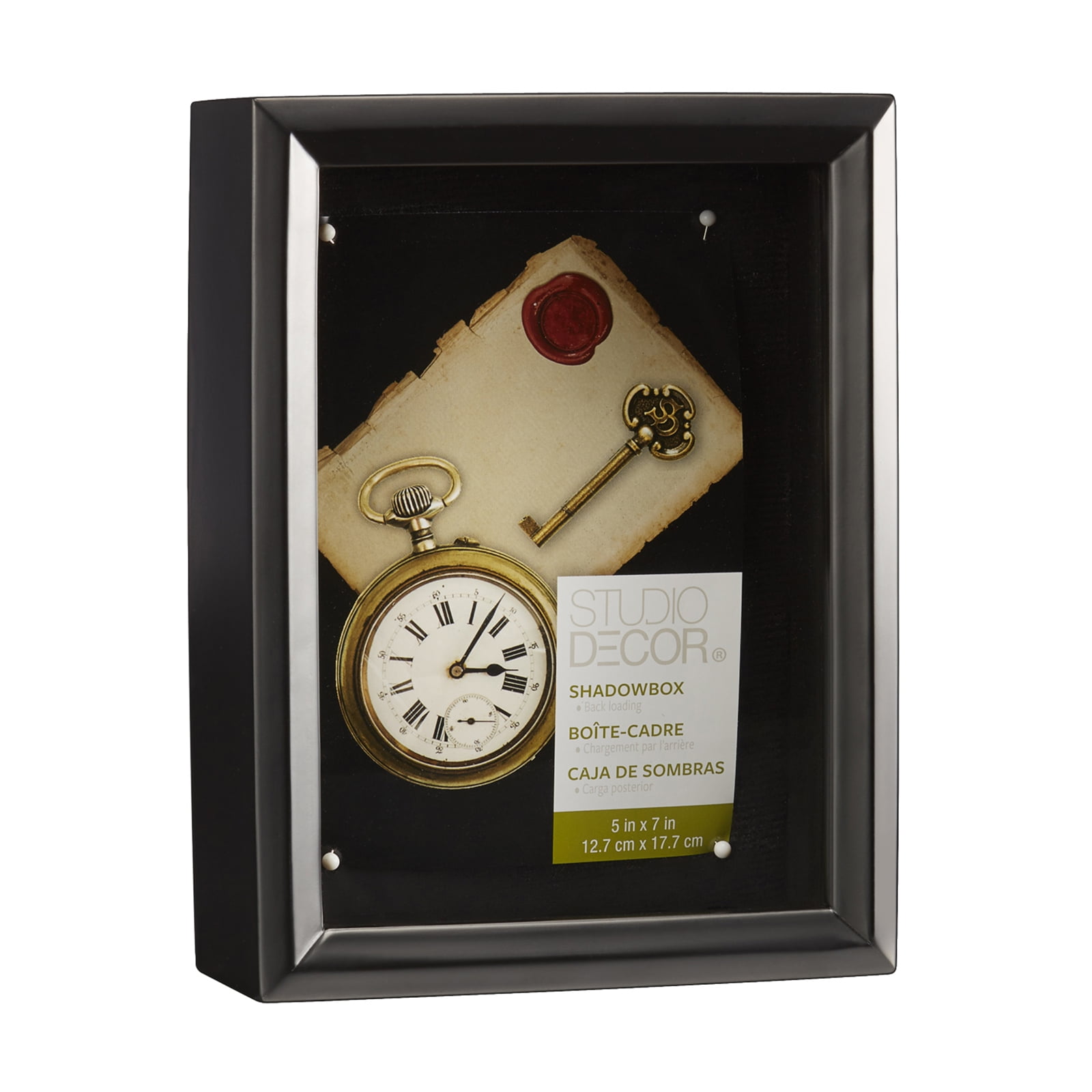 Black Shadow Box by Studio Décor® - Walmart.com