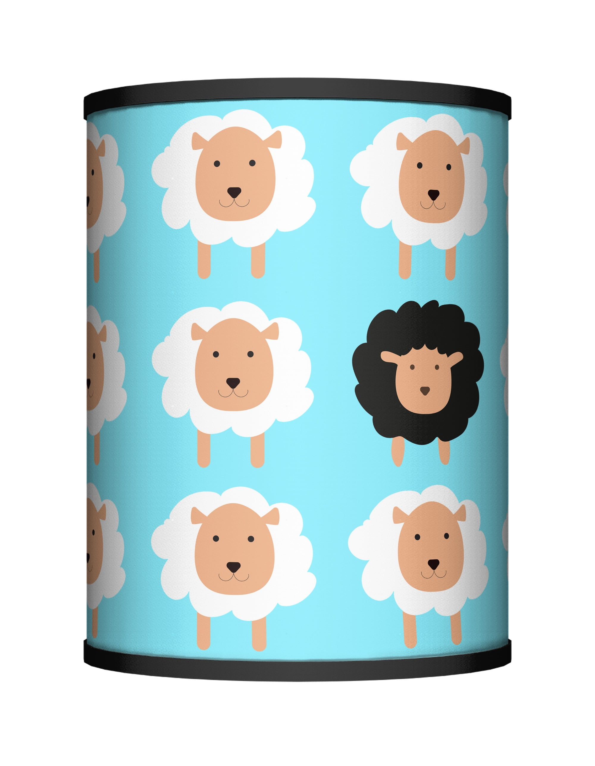 Black Sheep Shade Lamps for nightstand, Lamp for Bedroom, Lamp for ...