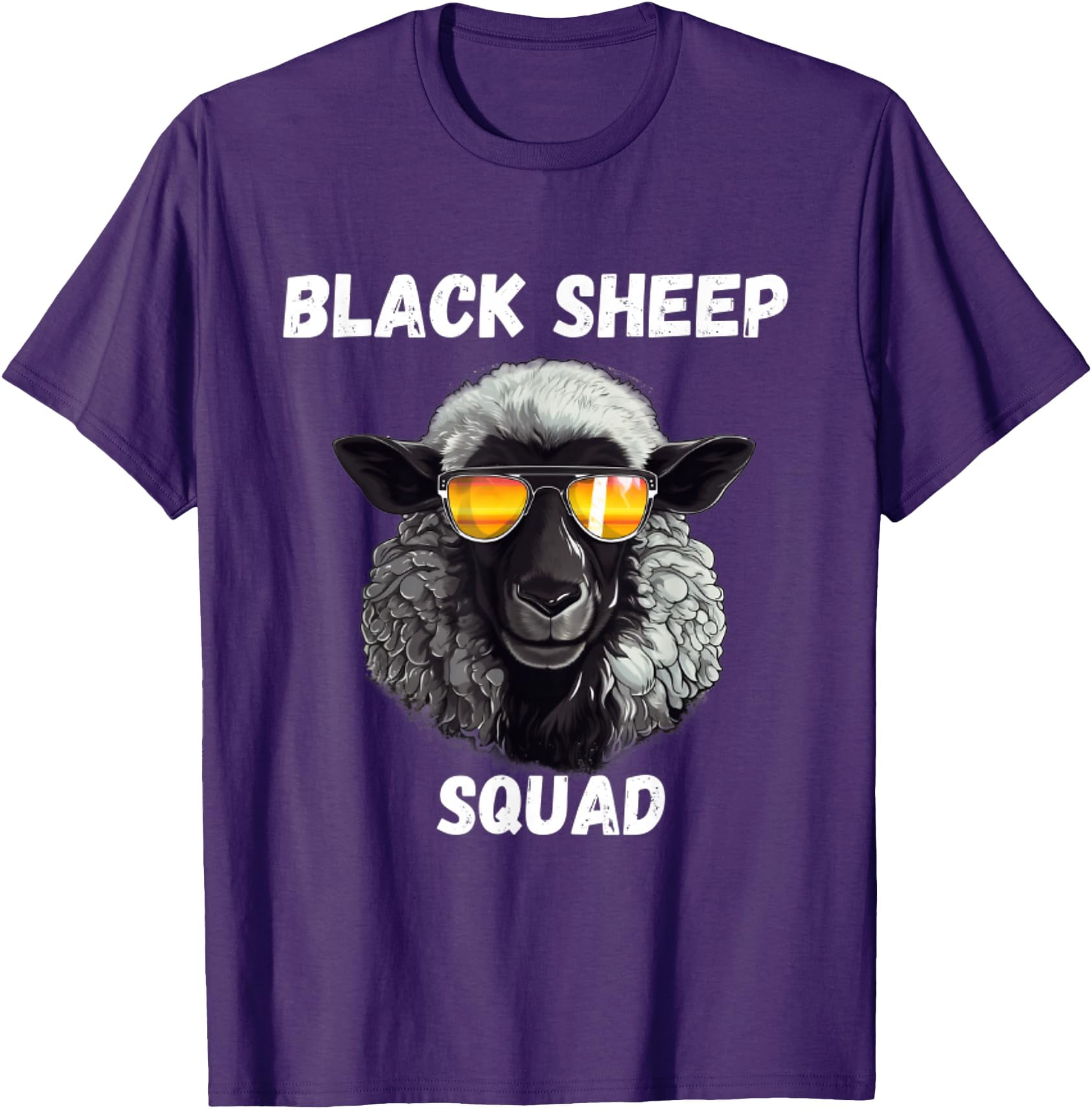 Black Sheep Squad Outcast Sheep in Family Softstyle Unisex T-Shirt ...