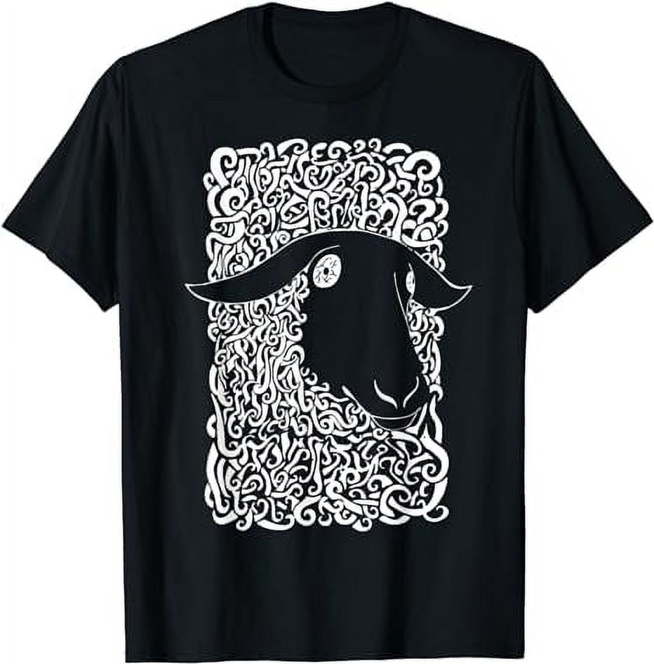 Black Sheep T-Shirt - Goth & Antisocial Punk Tee Shirts - Walmart.com