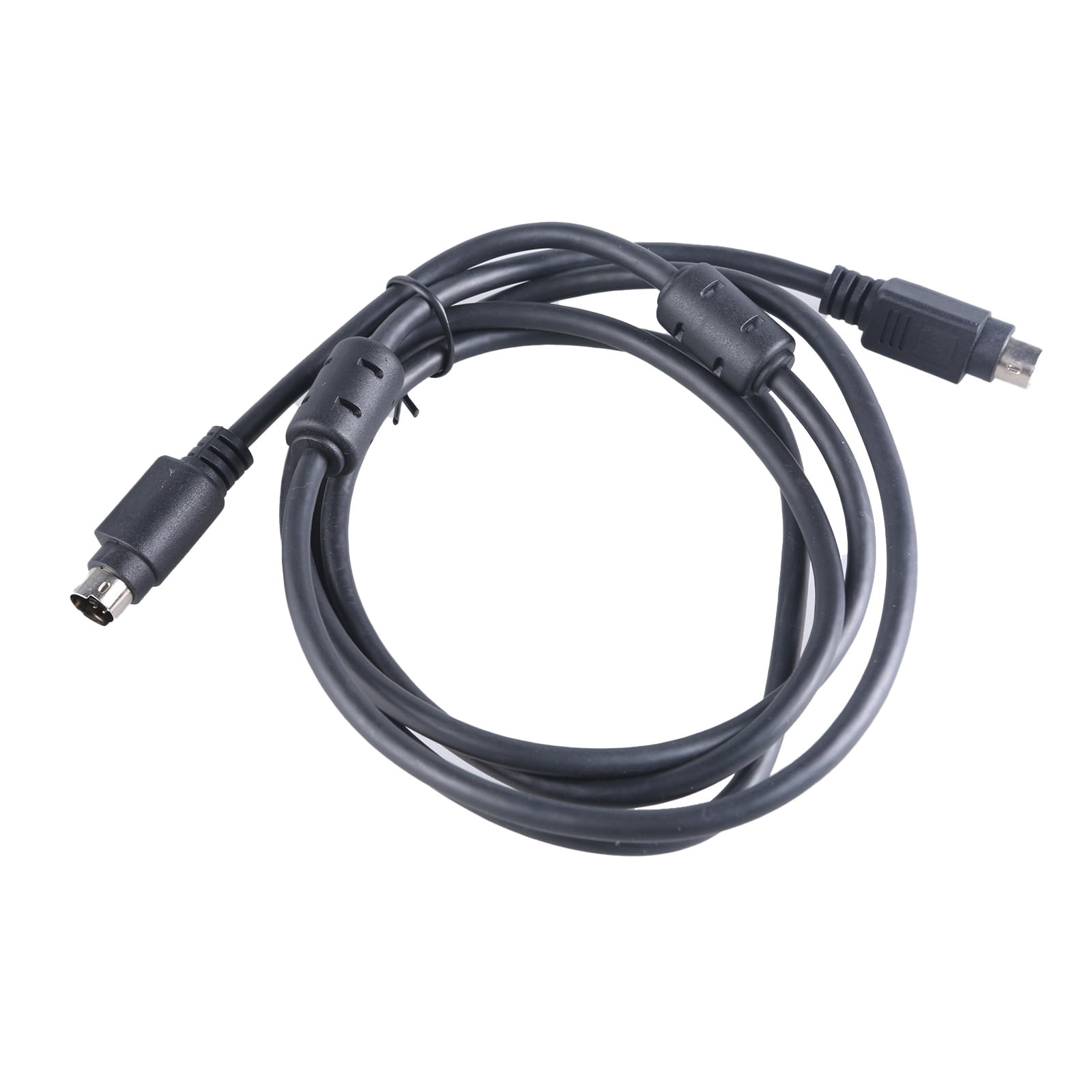 Black Shielded /2 Cable Shielded 6Pin Male to Male Cord /2 Mouse ...