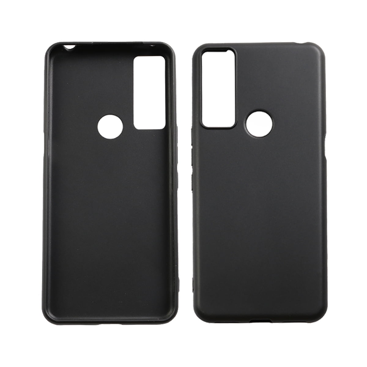 Black Shockproof Soft TPU Protective Phone Case Phone Holder for ...