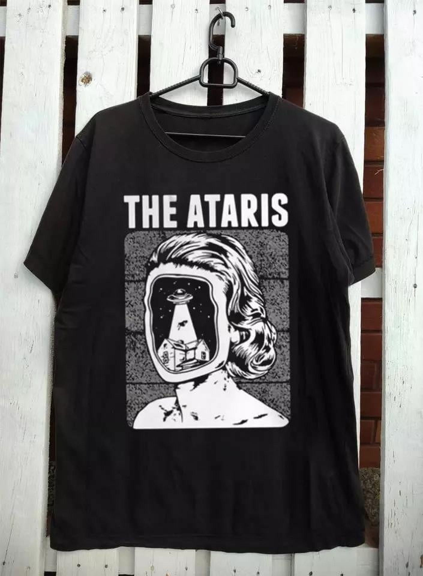 Black Short Sleeve Design The Ataris Band Graphic For Fans , Men, Women ...